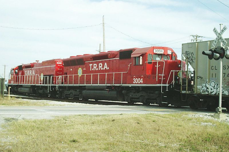 TRRA SD 40-3 3004 Trailing